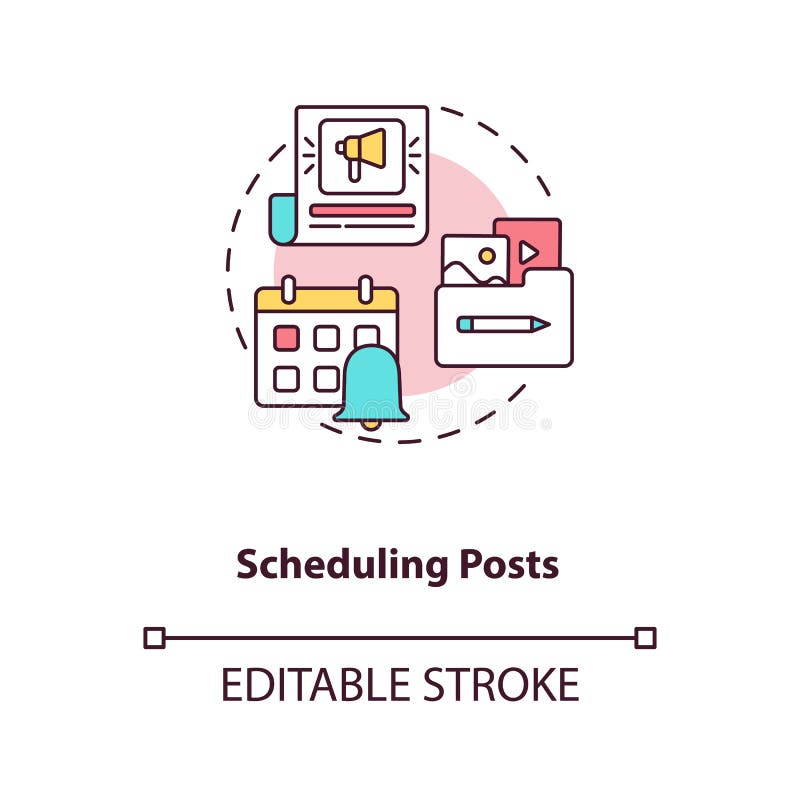 Content Scheduling Stock Illustrations – 120 Content Scheduling Stock ...