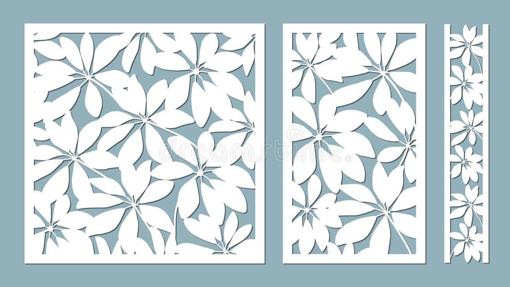 Laser Cut Vector Flower Stock Illustrations – 11,093 Laser Cut Vector ...