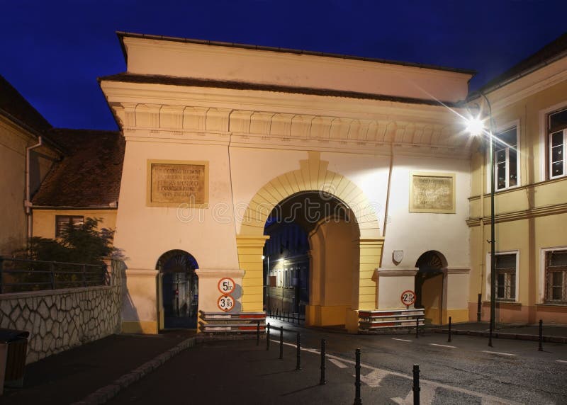Schei Gate in Brasov. Romania Stock Photo - Image of gate, landmark ...