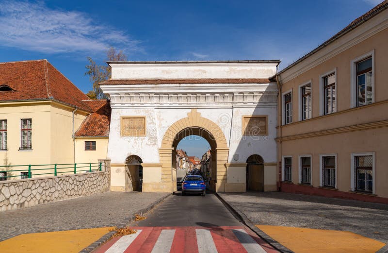 Schei Gate stock image. Image of braeov, romania, schei - 264223663