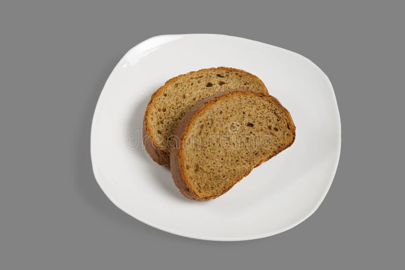 Scheibe brot stockbild. Bild von frühstück, nahaufnahme - 124912325