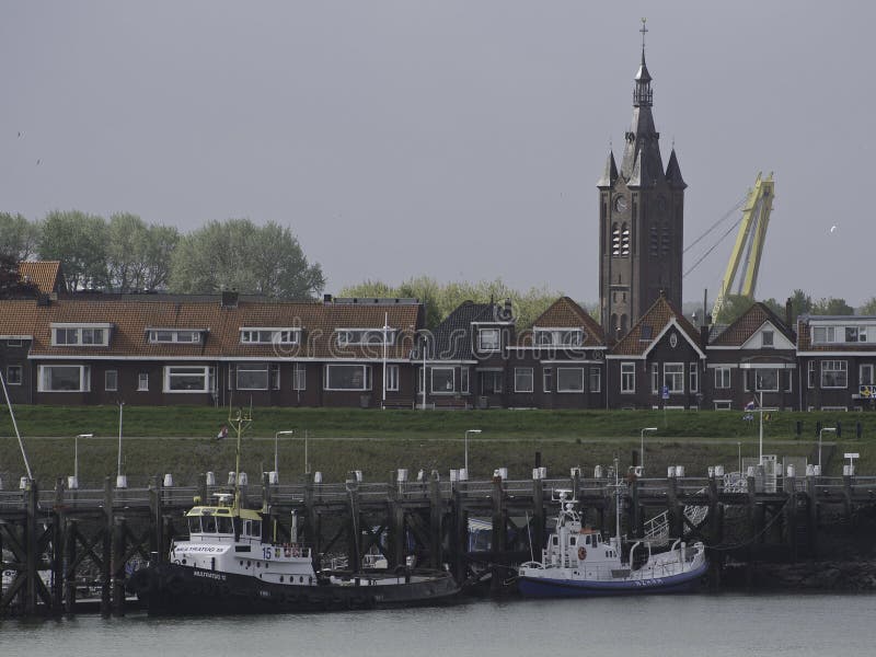 Schelde editorial stock photo. Image of container, schelde - 54125408