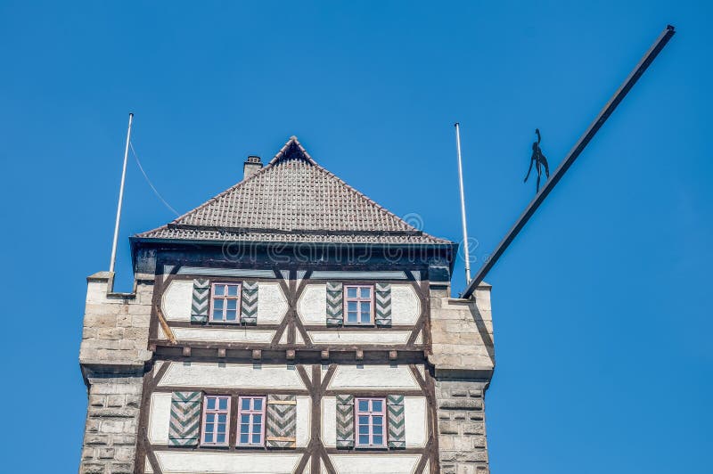 Schelztor Gate in Esslingen am Neckar, Germany Stock Image - Image of ...