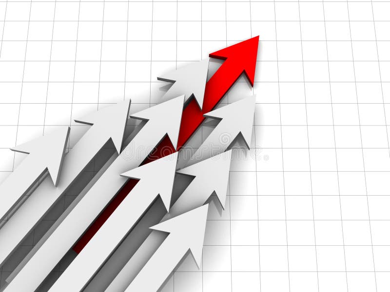 Diagramma di frecce illustrazione di stock. Illustrazione di figure ...