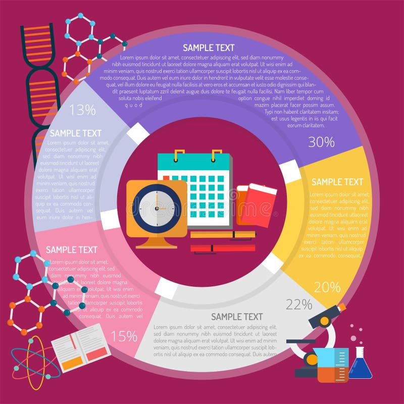 SchemaInfographic diagram vektor illustrationer. Illustration av symbol ...