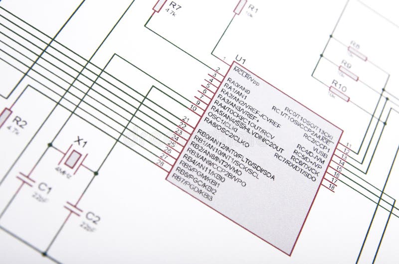 564 Computer Chip Diagram Stock Photos - Free & Royalty-Free Stock ...