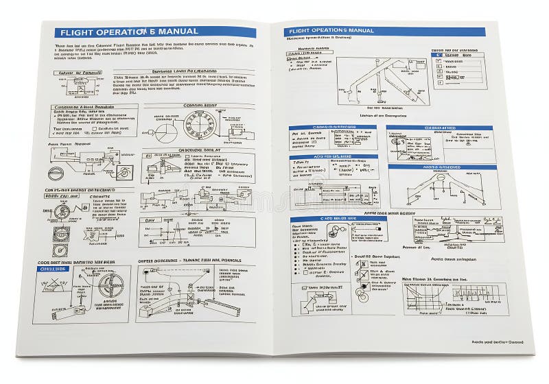 Schematic Diagram and Text Instruction Guide on White Angled Leaflet ...