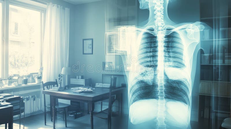 Schematic X-ray of Apartment Layout Stock Illustration - Illustration ...