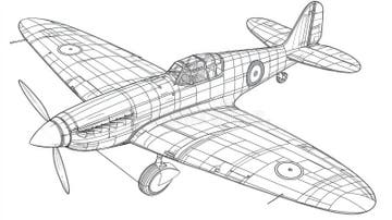 Spitfire Stock Illustrations – 512 Spitfire Stock Illustrations ...