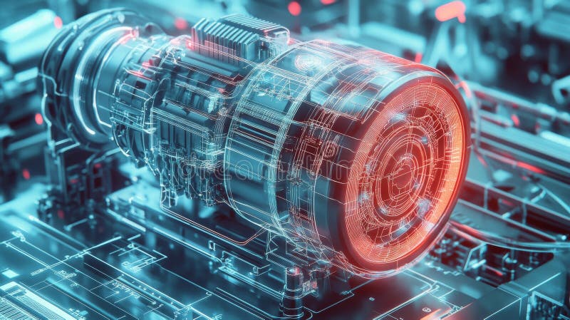 Schematic Exploded View Induction Motor Stock Photos - Free & Royalty ...