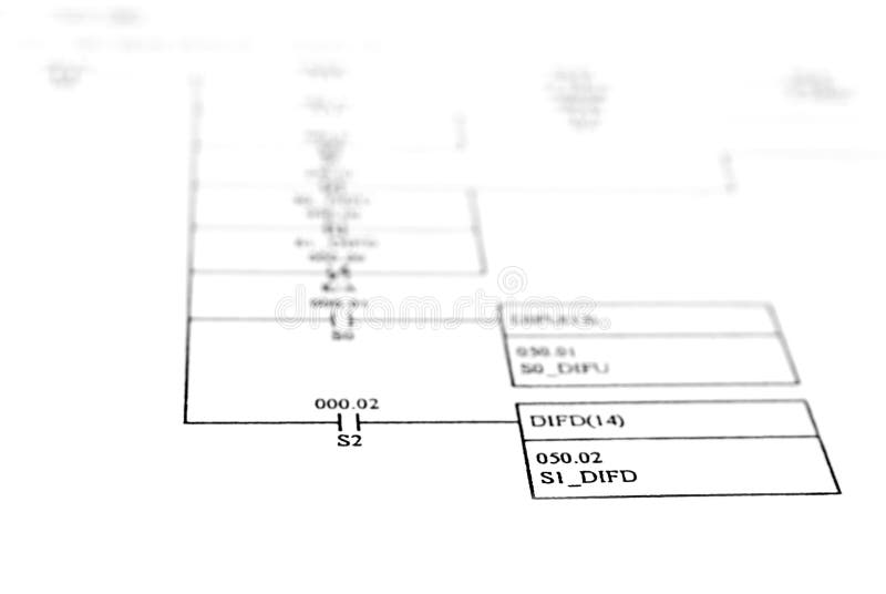 Schematisch diagram stock afbeelding. Image of elektro - 17386067