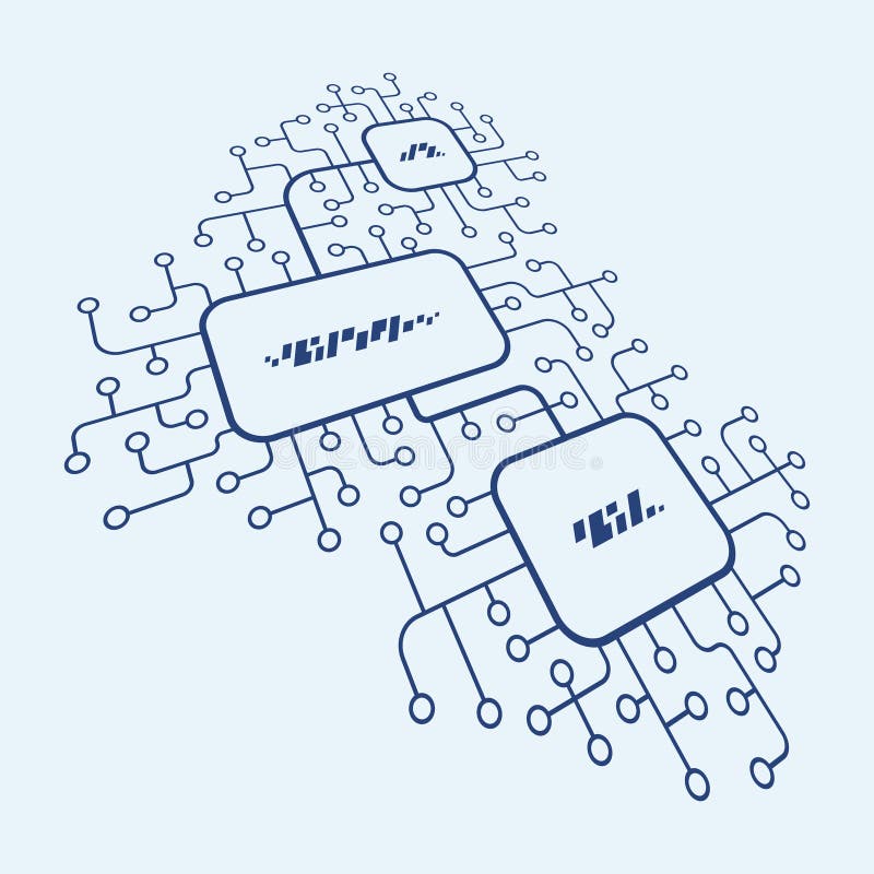 Scheme. stock vector. Illustration of industry, backdrop - 37410167