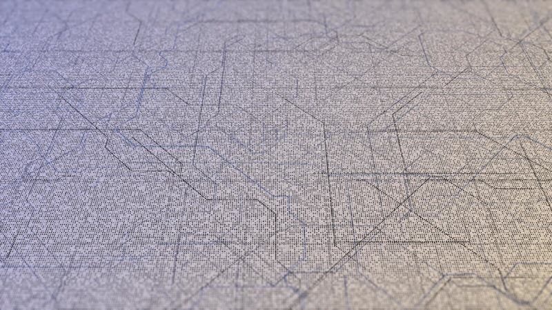 Scheme of Moving Lines on White Background. Animation Stock Footage ...