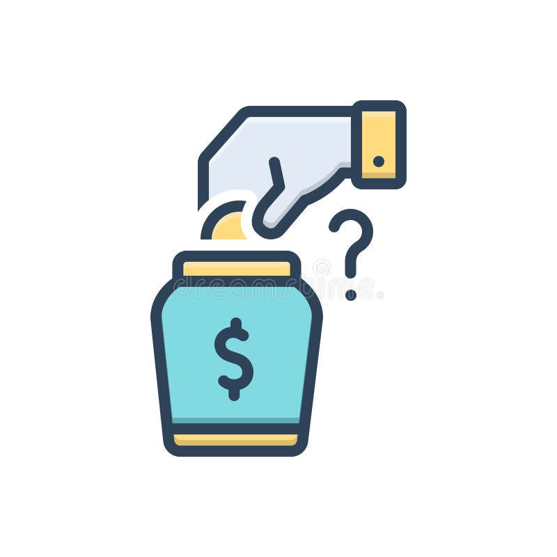 Color Illustration Icon for Schemes, Plan and Finance Stock Vector ...