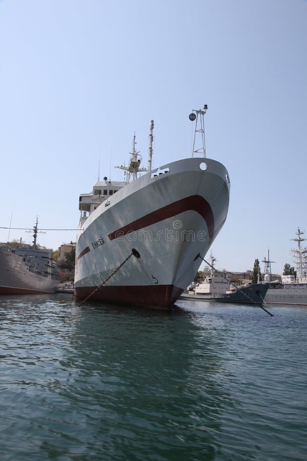 Schepen Van De Vloot Van De Zwarte Zee Redactionele Stock Afbeelding ...
