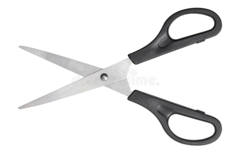 Scheren Getrennt Auf Weißem Hintergrund Stockbild - Bild von rand ...