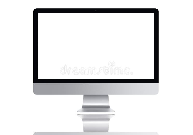 Schermo Di Computer Frontale Del Mackintosh Fotografia Stock - Immagine ...