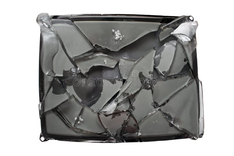 Schermo rotto immagine stock. Immagine di graffetta, immagine - 4231263