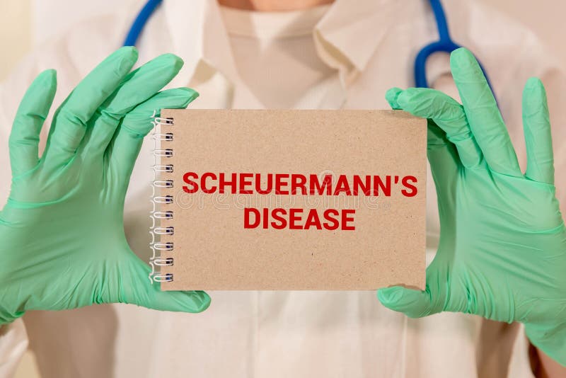 Scheuermann S Disease: are You at Risk Stock Photo - Image of prevent ...