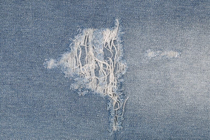 Scheur Op Jeans Voor Patroon En Achtergrond Stock Foto - Image of kleur ...
