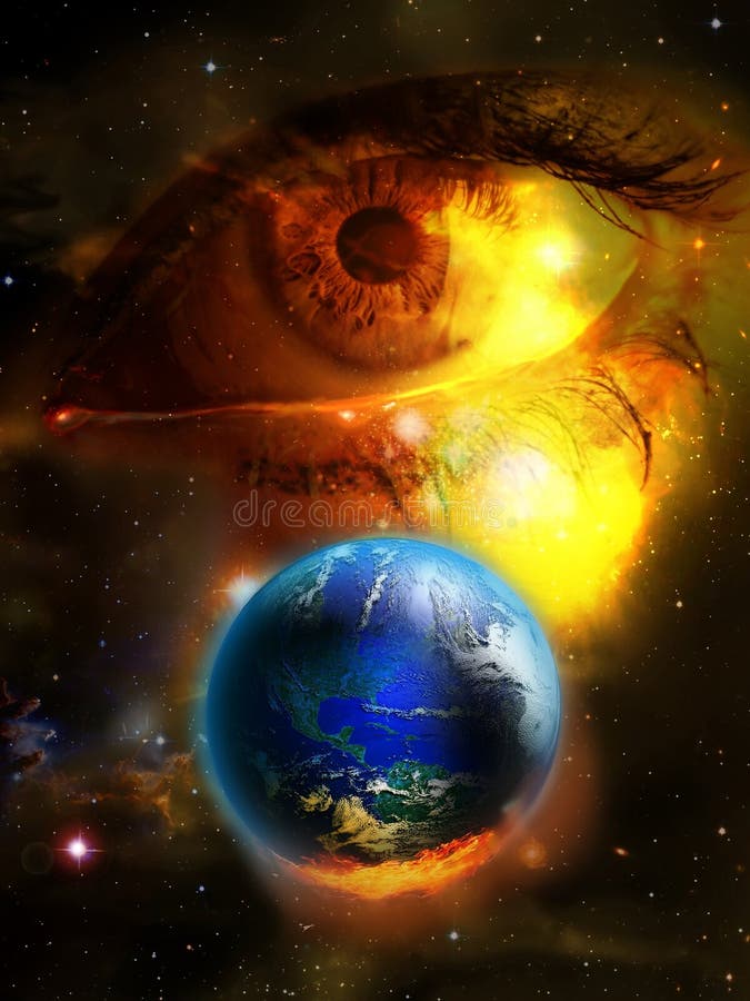 Scheuren voor de Aarde stock illustratie. Illustration of maan - 68429747