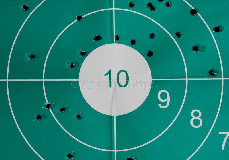 Schiet doel voorbij stock foto. Image of doel, voorwerp - 16001376