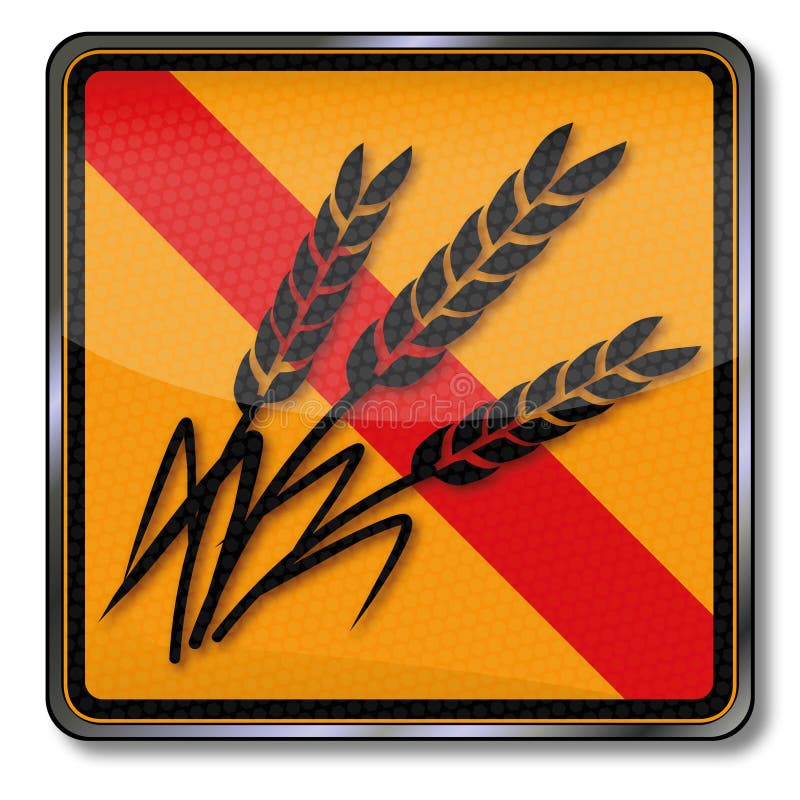 Food with No Grain and Flour Stock Vector - Illustration of grind ...