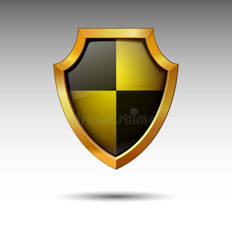Schild. Vector. stock illustratie. Illustration of anti - 15441766