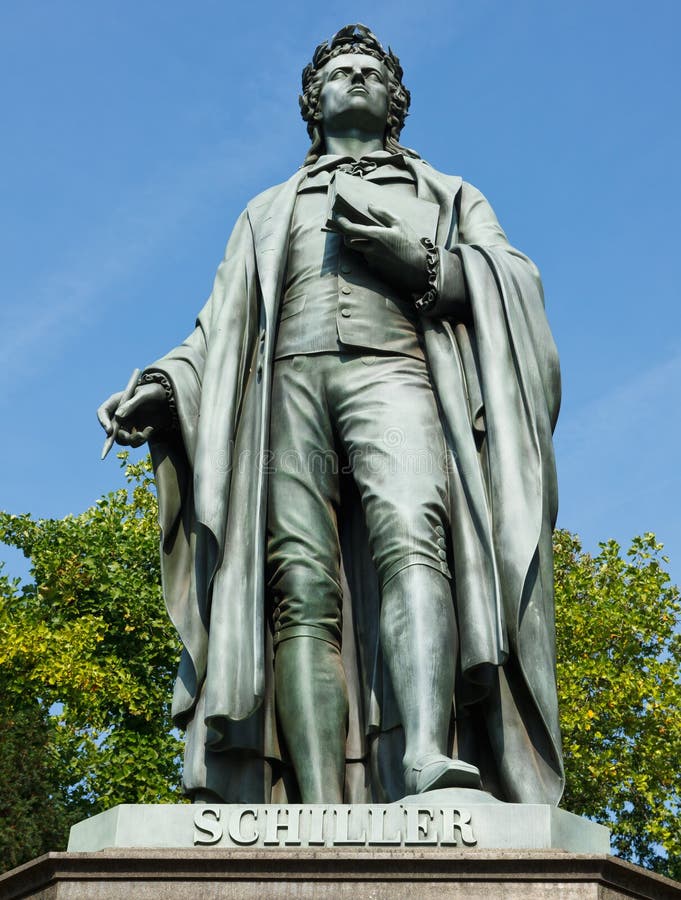 Schiller Statue stock image. Image of friedrich, historian - 21382933