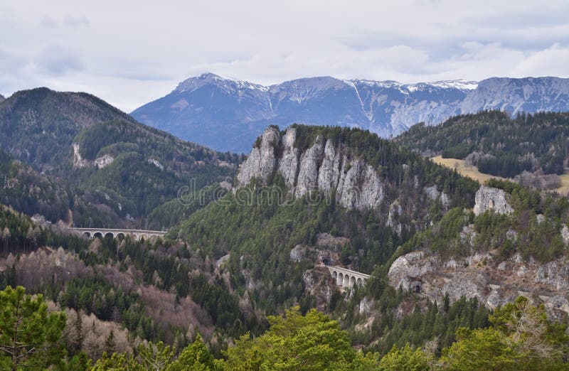 20 Schilling View in Austria Stock Photo - Image of semmering, snow ...