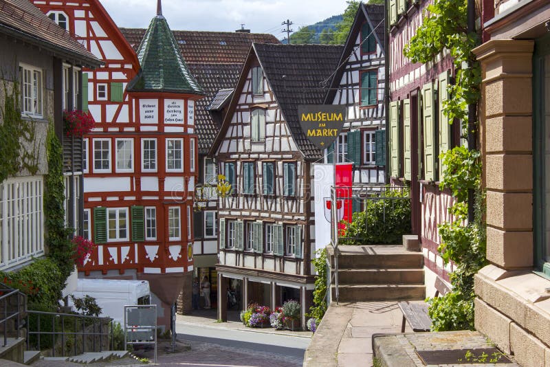 Schiltach Im Schwarzwald, Deutschland Redaktionelles Stockfotografie ...