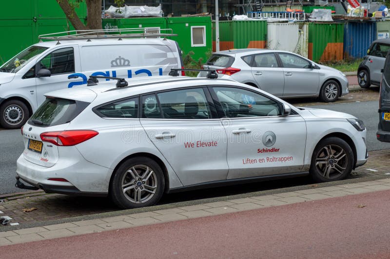 Schindler Company Car at Amsterdam the Netherlands 25-10-2024 Editorial ...