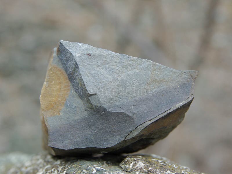 Schist rock stone stock image. Image of schist, rupture - 13558963