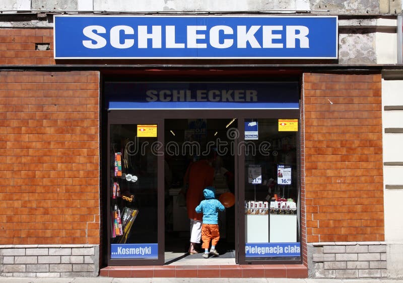 Schlecker editorial photography. Image of poland, commerce - 19905472