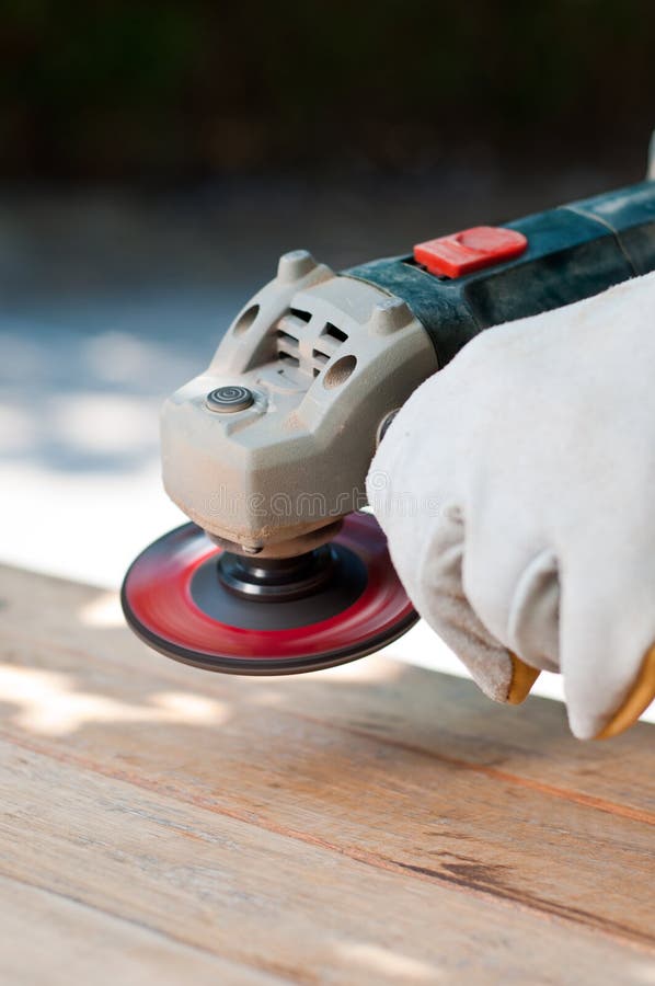 Industrielles Werkzeug, Handschleiferausschnittmarmor Und Stein ...