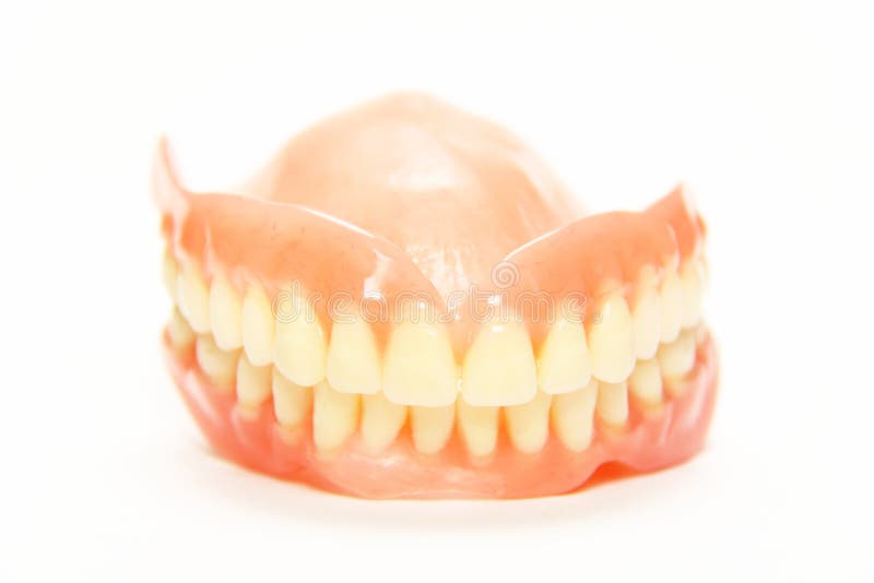 Schließen Sie Gebiss ab stockbild. Bild von krone, zahnmedizinisch ...