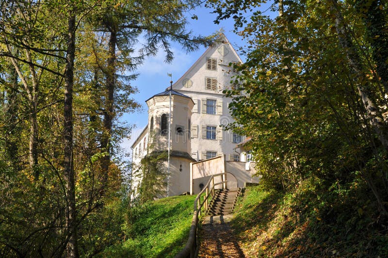 Schloss Achberg, Deutschland Stockbild - Bild von himmel, baden: 62053847