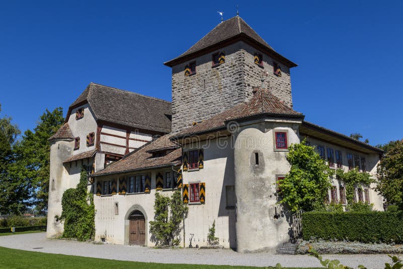 Schloss Hegi Città Winterthur, Svizzera Immagine Stock - Immagine di ...