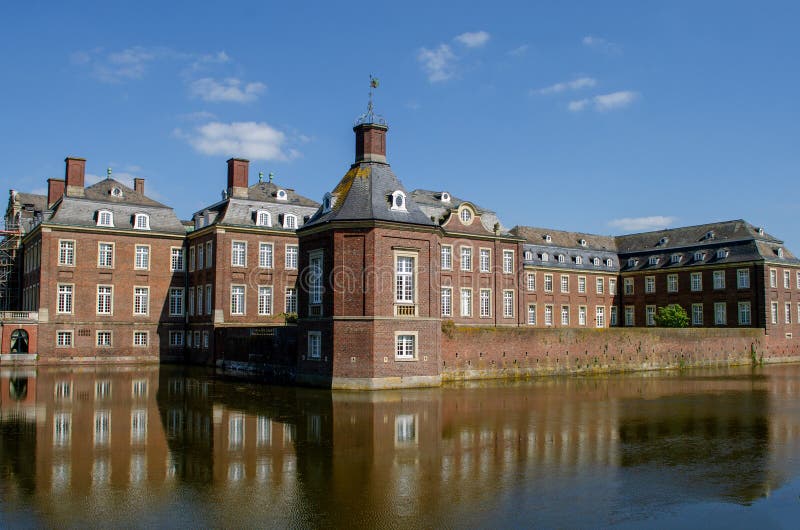 Schloss Nordkirchen in West Germany Stock Photo - Image of building ...