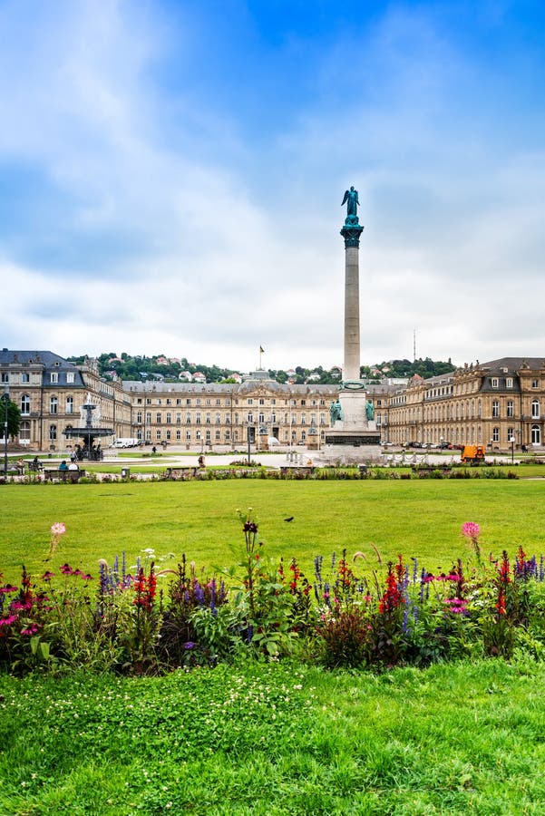 Schlossplatz is the Largest Square in the Center of Stuttgart, GERMANY ...