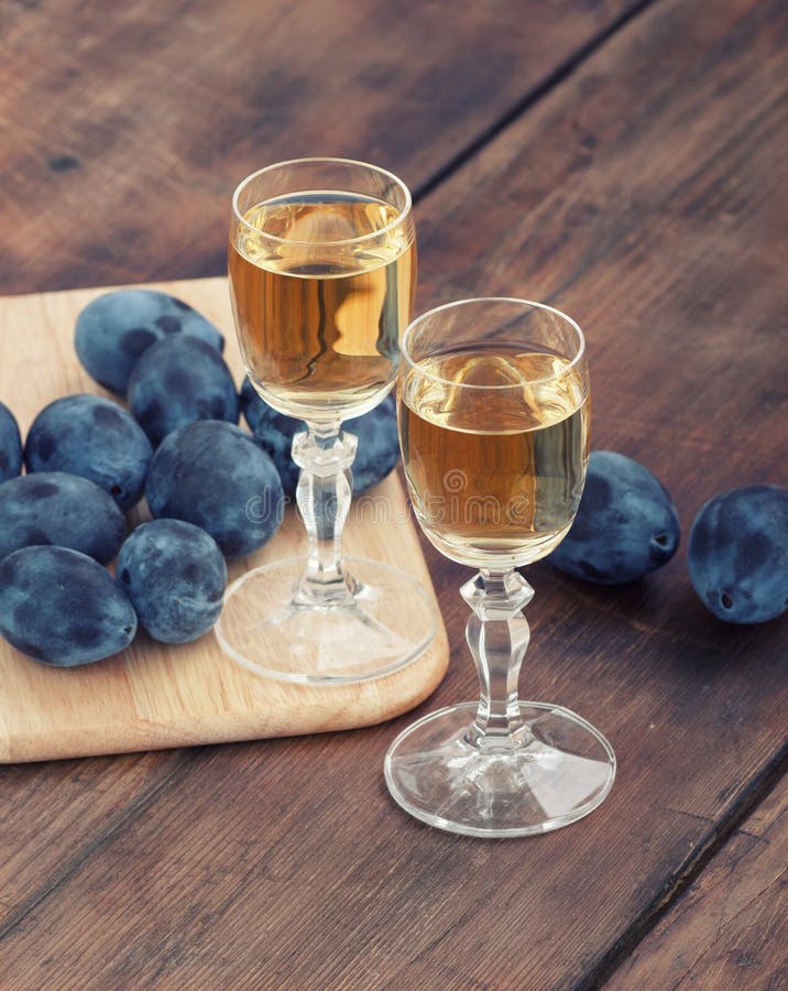 Schnapps and plums stock photo. Image of damson, organic - 34138036