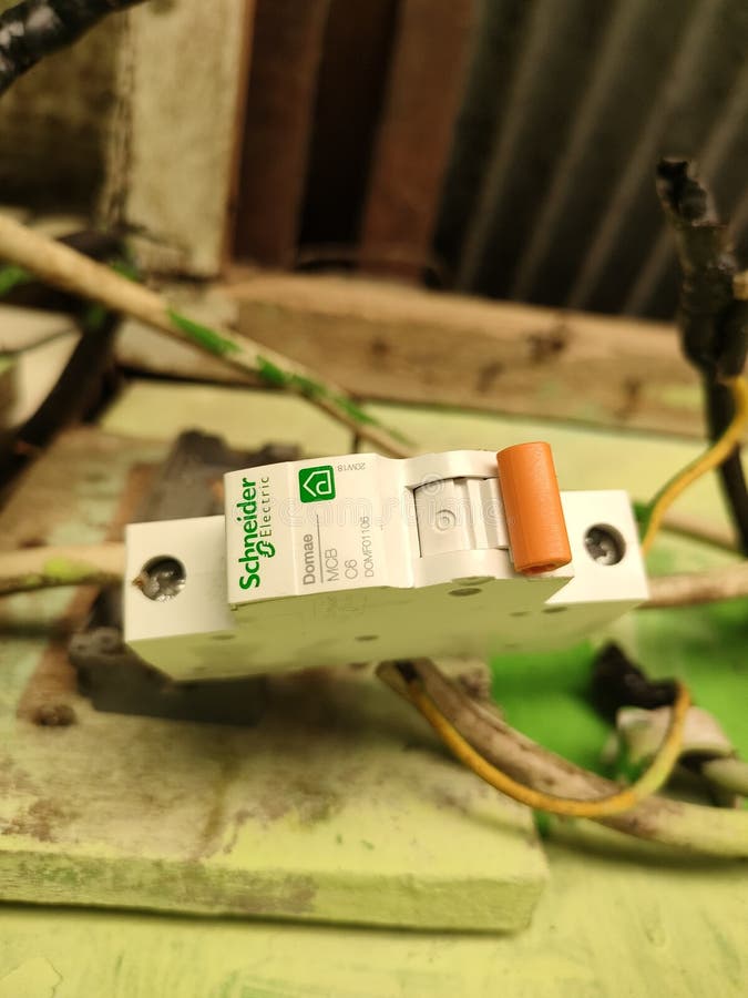 Schneider Miniature Circuit Breaker for Home Electricity Editorial ...