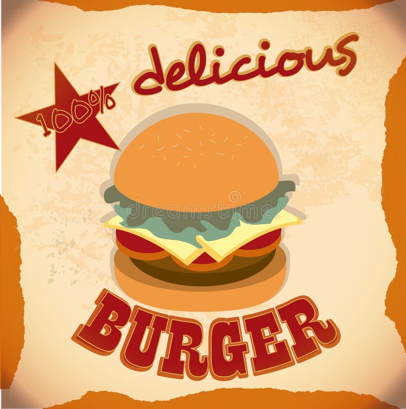 Schnellimbissdesign stock abbildung. Illustration von abbildung - 84843547