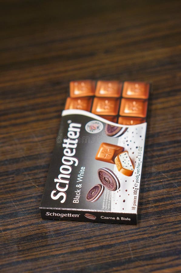 Schogetten Chocolate Removed from the Package Editorial Stock Image ...