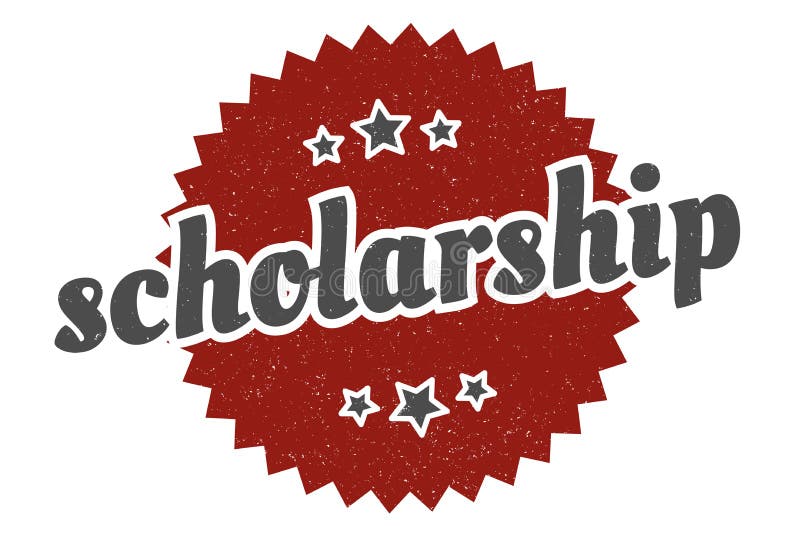 Scholarship Sign. Scholarship Vintage Retro Label Stock Vector ...