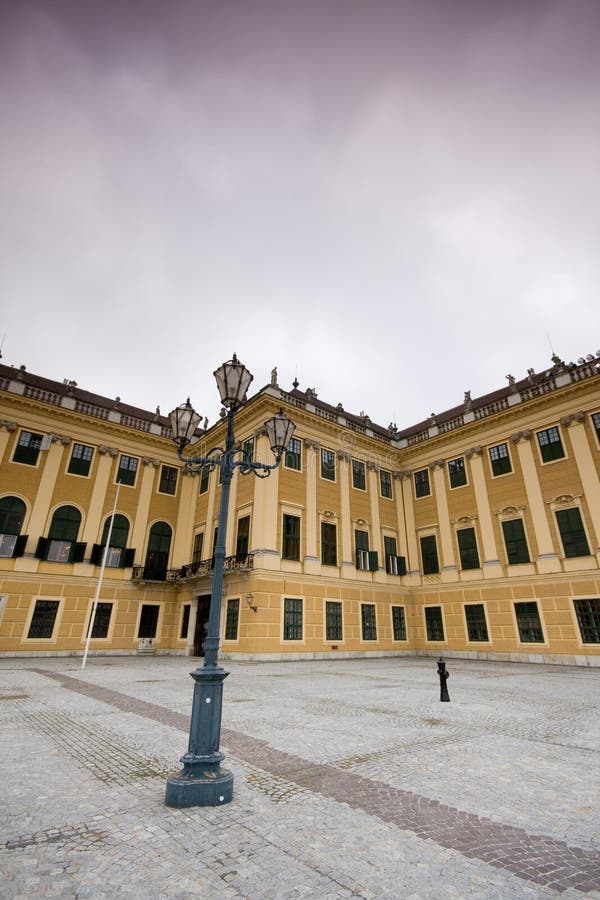 Schonbrun editorial image. Image of wien, dark, yellow - 11644575