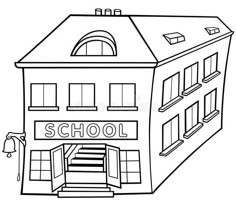 Outline School Stock Illustrations – 265,343 Outline School Stock ...