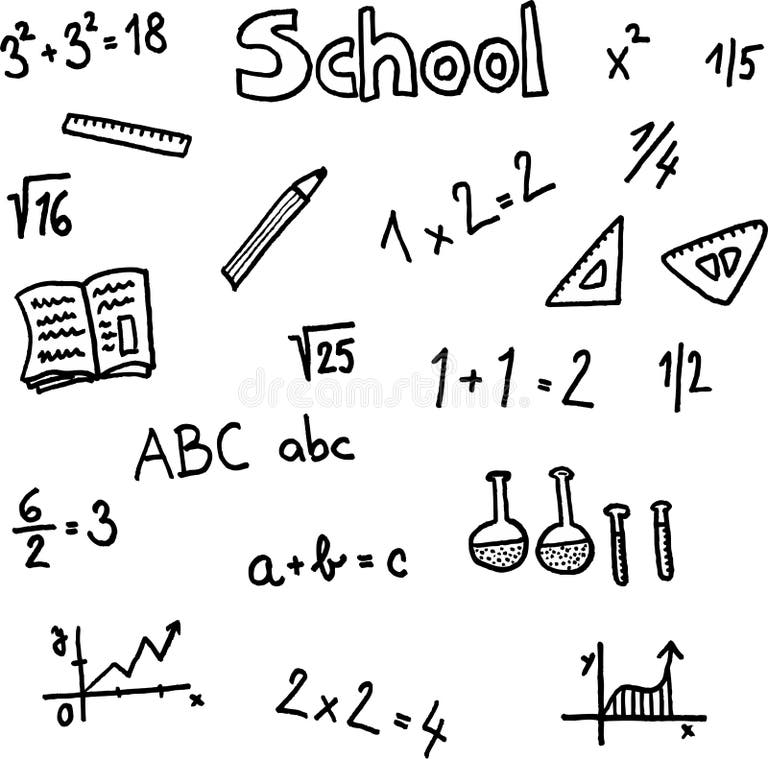 School Calculation Stock Illustrations – 52,314 School Calculation ...