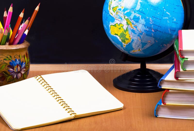 School accessories stock image. Image of concepts, computer - 14353749