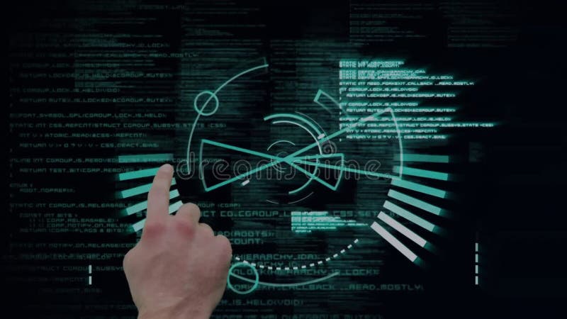 In School, Animation of Hand Interacting with Digital Interface ...